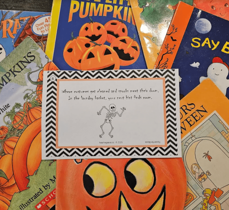 Free Printable Halloween Scavenger Hunt