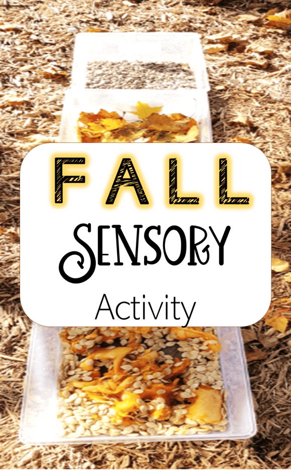 Easy Fall Sensory Activity for Kids