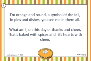 Free Printable Thanksgiving Scavenger Hunt for Kids