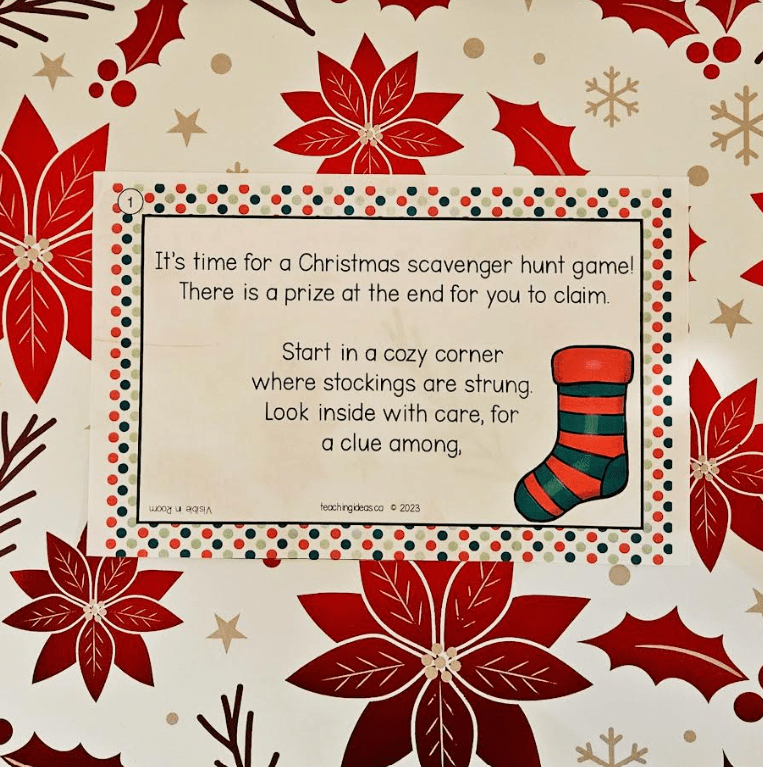Best Christmas Scavenger Hunt (Free Printables)