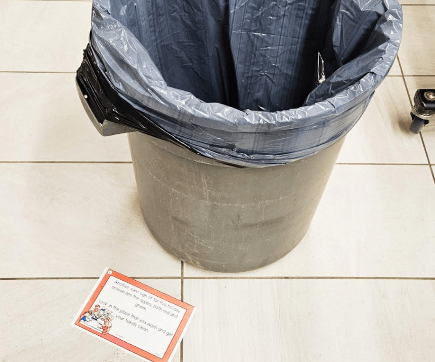 Free Thanksgiving Classroom Scavenger Hunt Clues