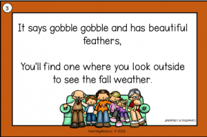 Free Thanksgiving Classroom Scavenger Hunt Clues