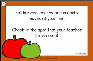 Free Thanksgiving Classroom Scavenger Hunt Clues