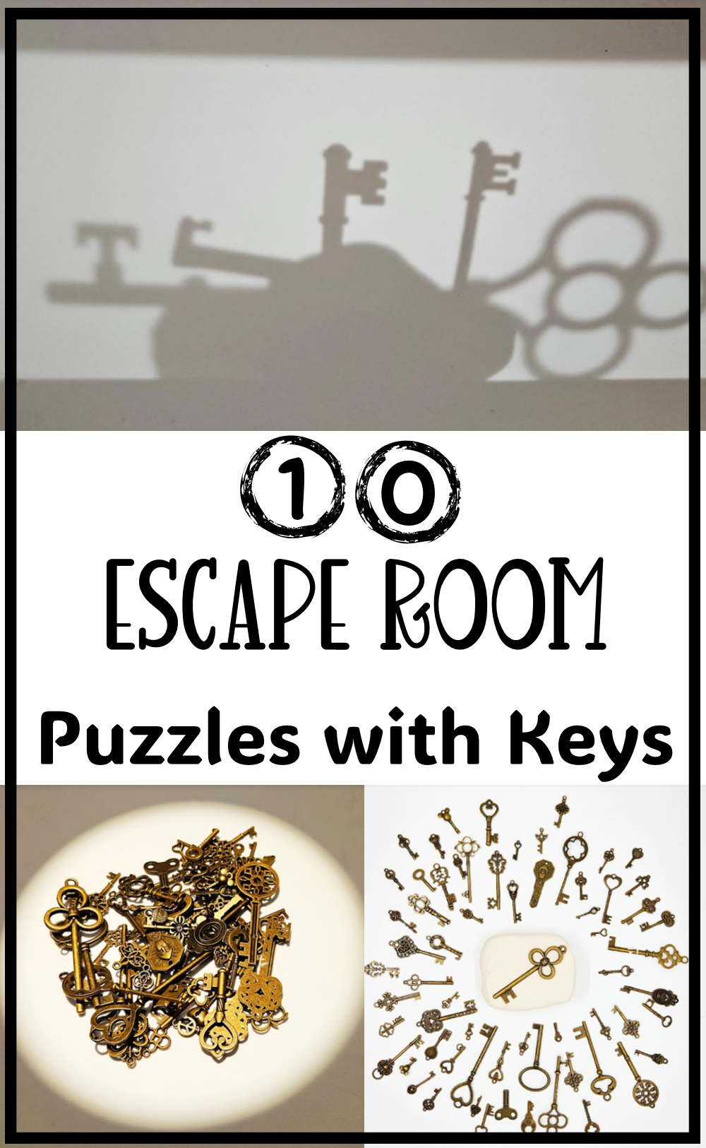 DIY Escape Room Puzzles for Kids - 10 Easy Puzzle Ideas