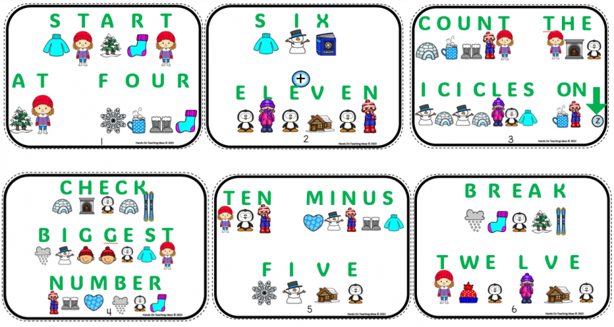Winter Outdoor Learning Activity (FREE Printable)