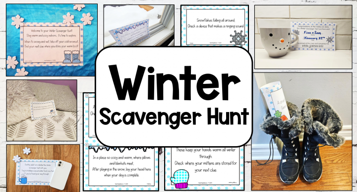 Free Winter Scavenger Hunt Printable for Home (Free Printables)