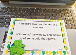 Free Printable St Patricks Day Scavenger Hunt Clues