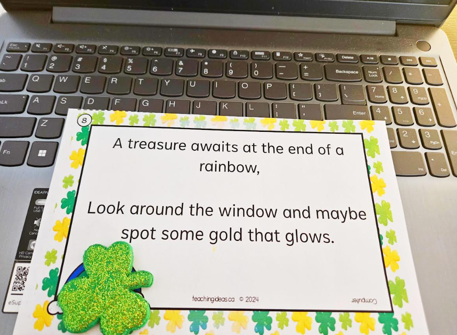 Free Printable St Patricks Day Scavenger Hunt Clues