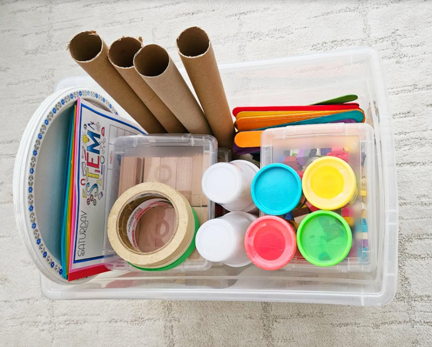 50 Simple STEM Activities using 15 Materials