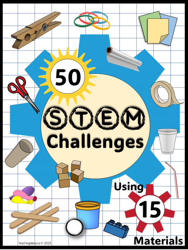 50 Simple STEM Activities using 15 Materials