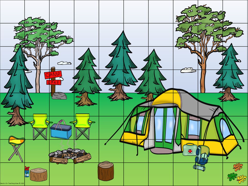 Printable Outdoor Escape Room Game for Camping