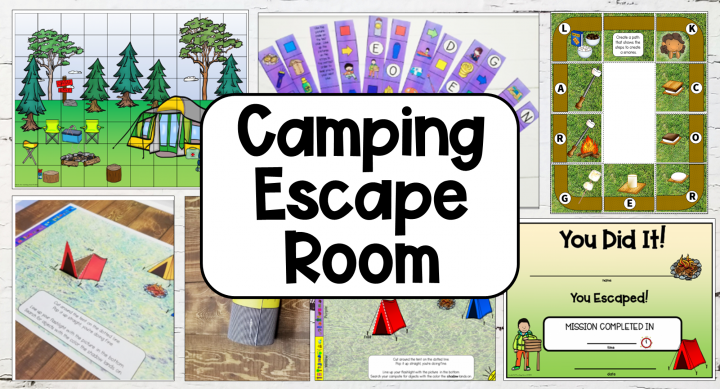 Printable Outdoor Escape Room Game for Camping