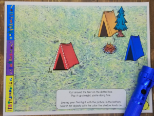 Printable Outdoor Escape Room Game for Camping