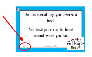 Free Fathers Day Scavenger Hunt (Printable Riddles)