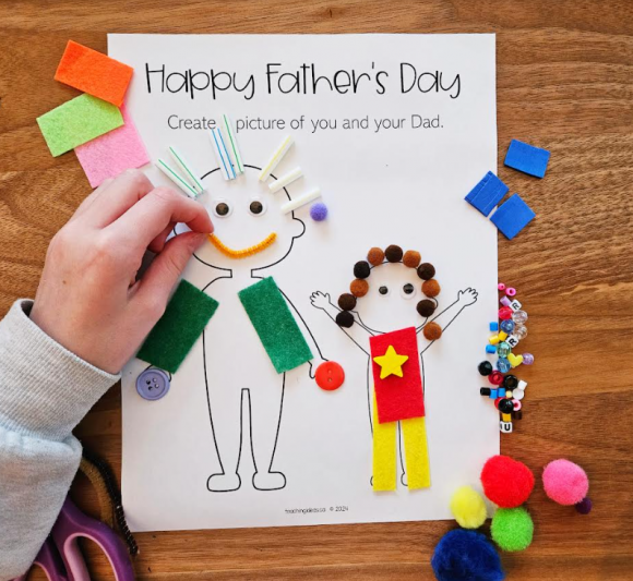 Free Fathers Day STEAM Activity - Hands-On Teaching Ideas - Holidays ...