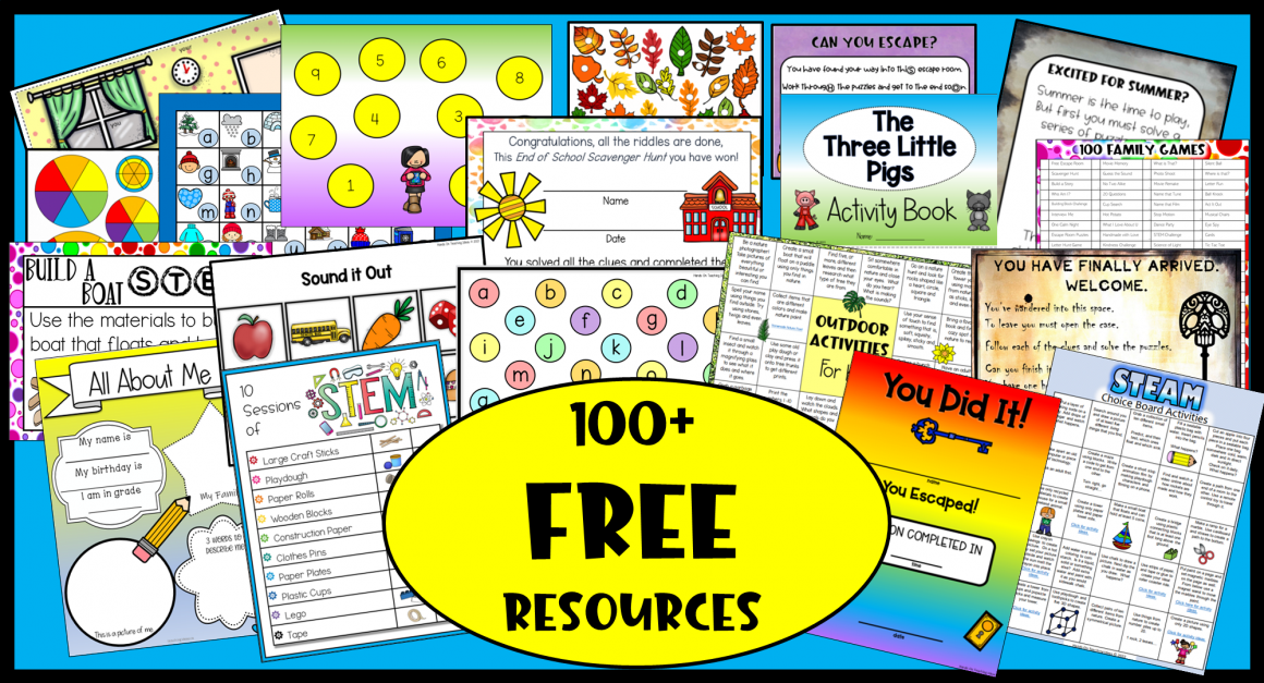 No Prep Back Pocket Games for Kids - Hands-On Teaching Ideas