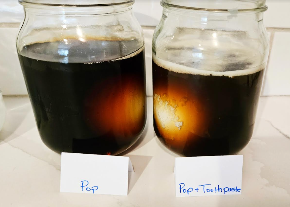 Best Egg and Toothpaste Experiment