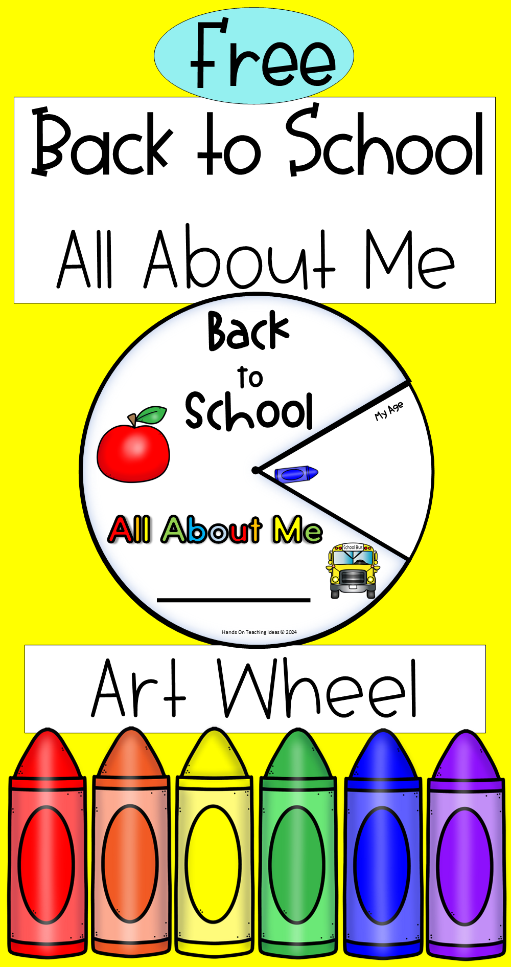 Free First Day of School Printable - Hands-On Teaching Ideas - For the ...