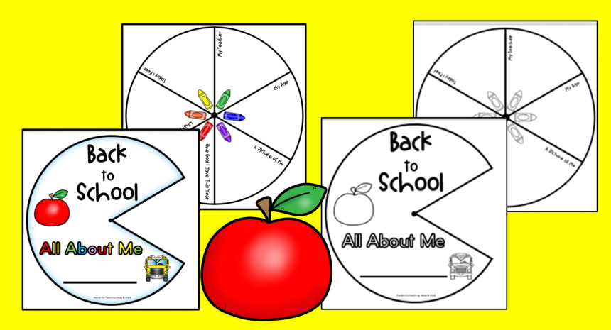 Free First Day of School Printable - Hands-On Teaching Ideas - For the ...