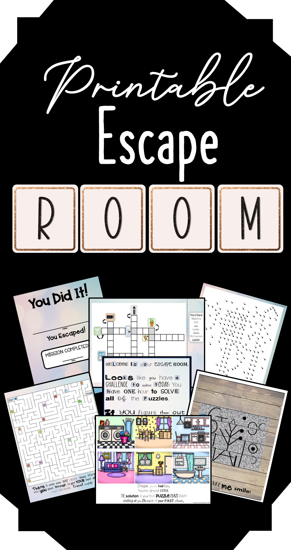 Best Escape Room at Home - Step-by-Step Instructions