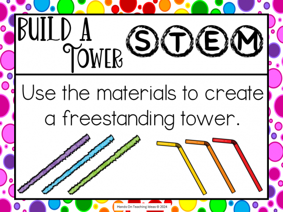 Easy STEM Building Challenge for Kids - Hands-On Teaching Ideas - Hands ...