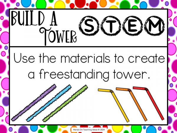 Easy STEM Building Challenge for Kids - Hands-On Teaching Ideas - Hands ...
