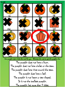 Halloween and Fall Escape Room printable