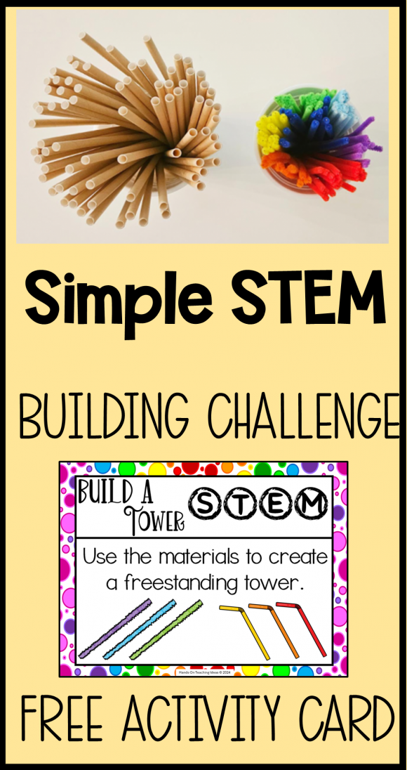 Easy STEM Building Challenge for Kids - Hands-On Teaching Ideas - Hands ...