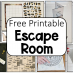 Printable Escape Room Game - Mystery Manor - Hands-On Teaching Ideas