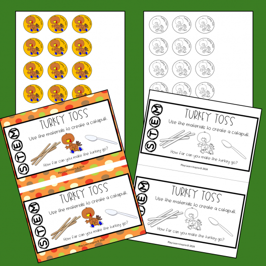 Top 3 Thanksgiving STEM Activities (Free Printables)