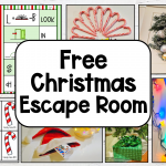 Christmas Escape Room Printables Set Up + Solutions (Companion to Free ...