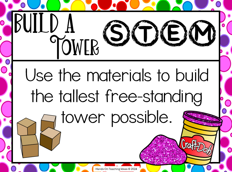 Building Block STEM Challenge (Free Cards)