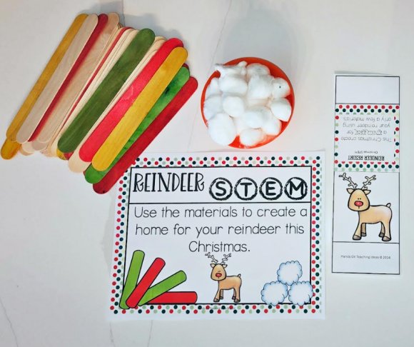 Christmas STEM Activity + Free Printable