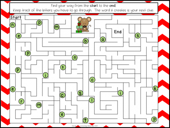 Best Christmas Escape Room Printable