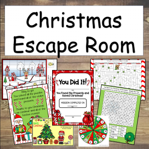 Best Christmas Escape Room Printable