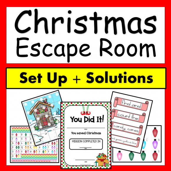 Camping Theme Escape Room - Camping Trip Activity - Hands-On Teaching Ideas