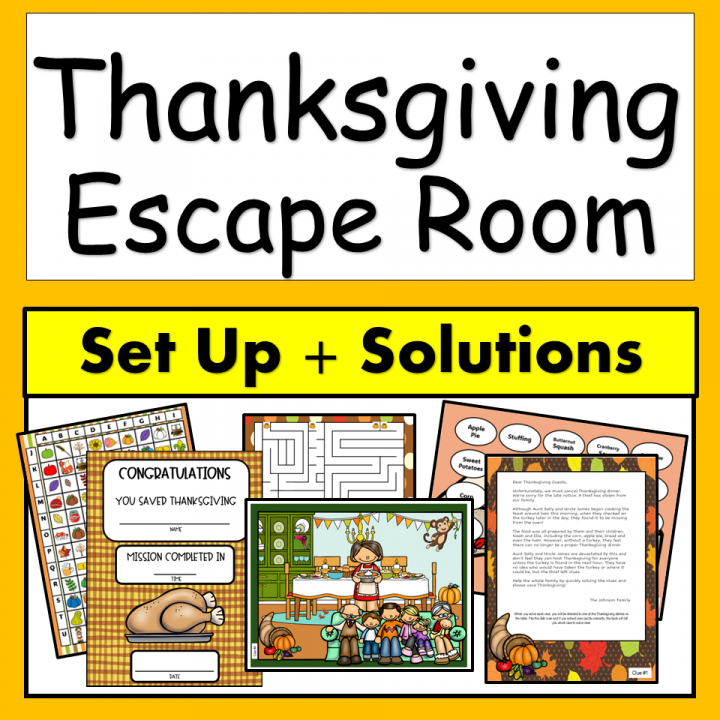Camping Theme Escape Room - Camping Trip Activity - Hands-On Teaching Ideas