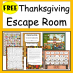 Thanksgiving Escape Room Set Up + Solutions - Hands-On Teaching Ideas