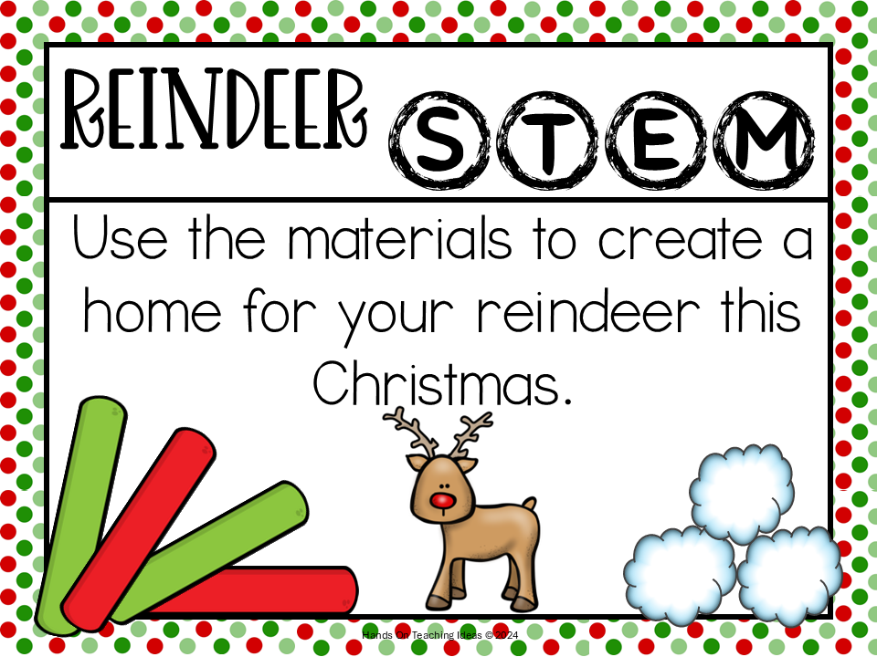 Christmas STEM Activity + Free Printable
