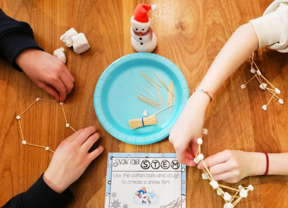 Winter STEM Challenge - Hands-On Teaching Ideas - Science + STEM
