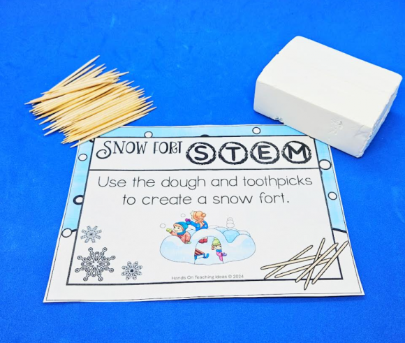 Winter STEM Challenge - Hands-On Teaching Ideas - Science + STEM