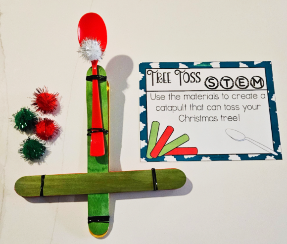 Christmas STEM Challenge + Free Printable
