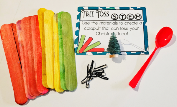 Christmas STEM Challenge + Free Printable