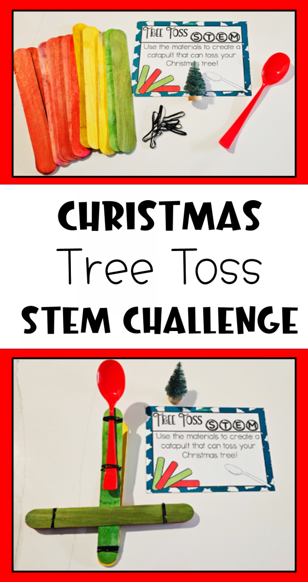 Christmas STEM Challenge + Free Printable