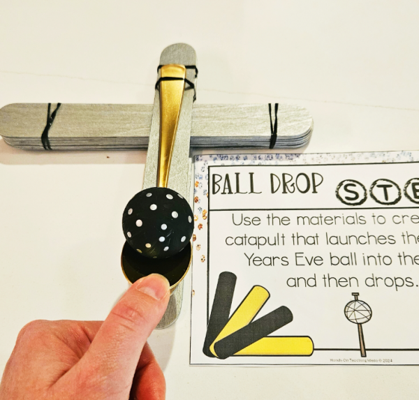 Free New Years Eve STEM Activity - Hands-On Teaching Ideas - Science + STEM