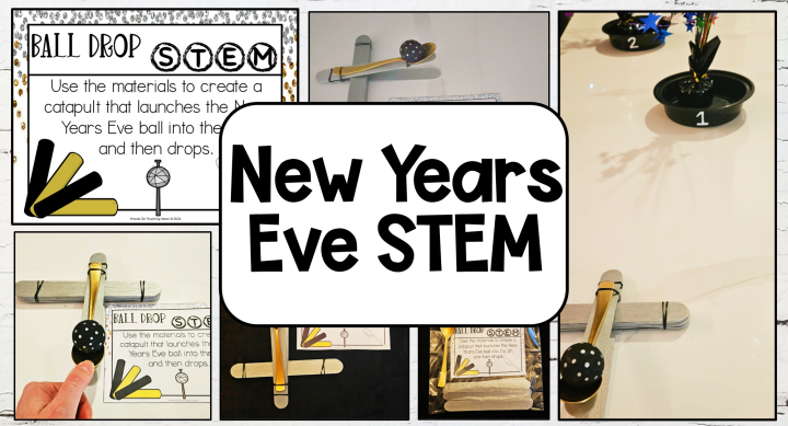Free New Years Eve STEM Activity - Hands-On Teaching Ideas - Science + STEM