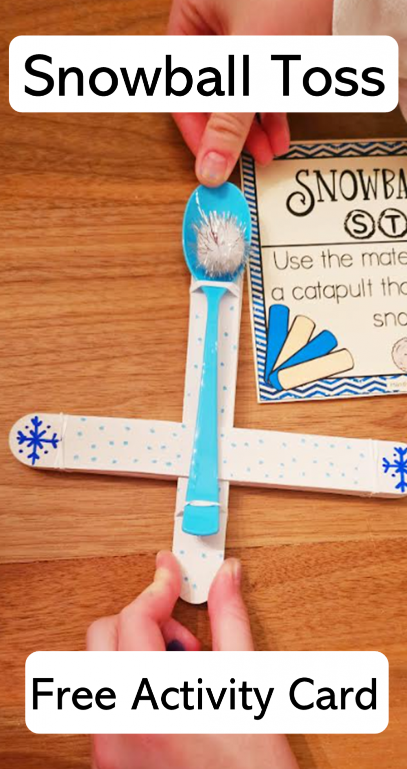 Free Winter STEM Challenge Kids Will Love - Hands-On Teaching Ideas ...