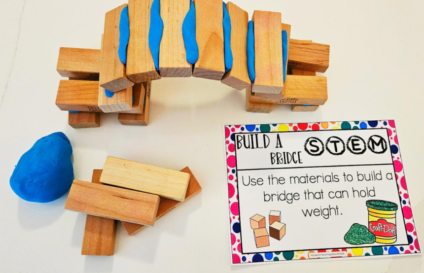 Best Build a Bridge STEM Activity (Free Printable)