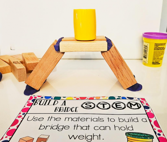 Best Build a Bridge STEM Activity (Free Printable)