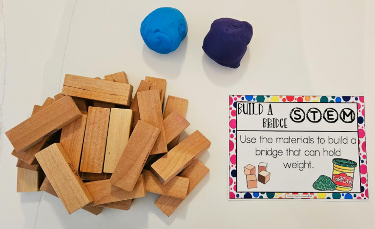 Best Build a Bridge STEM Activity (Free Printable)